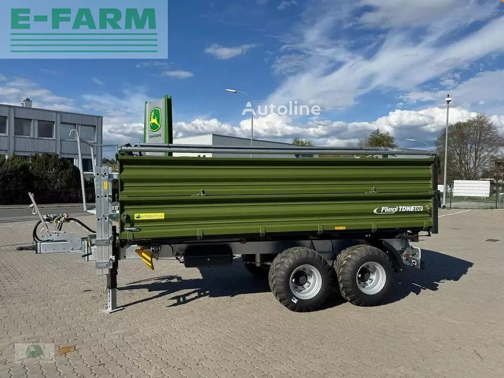 Fliegl Fliegl tdk 100vr fox tandem prikolica kiper