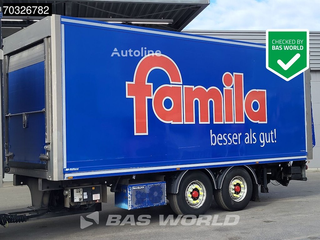 Wüllhorst ZTFA 18 22,5 Tailgate LBW prikolica furgon