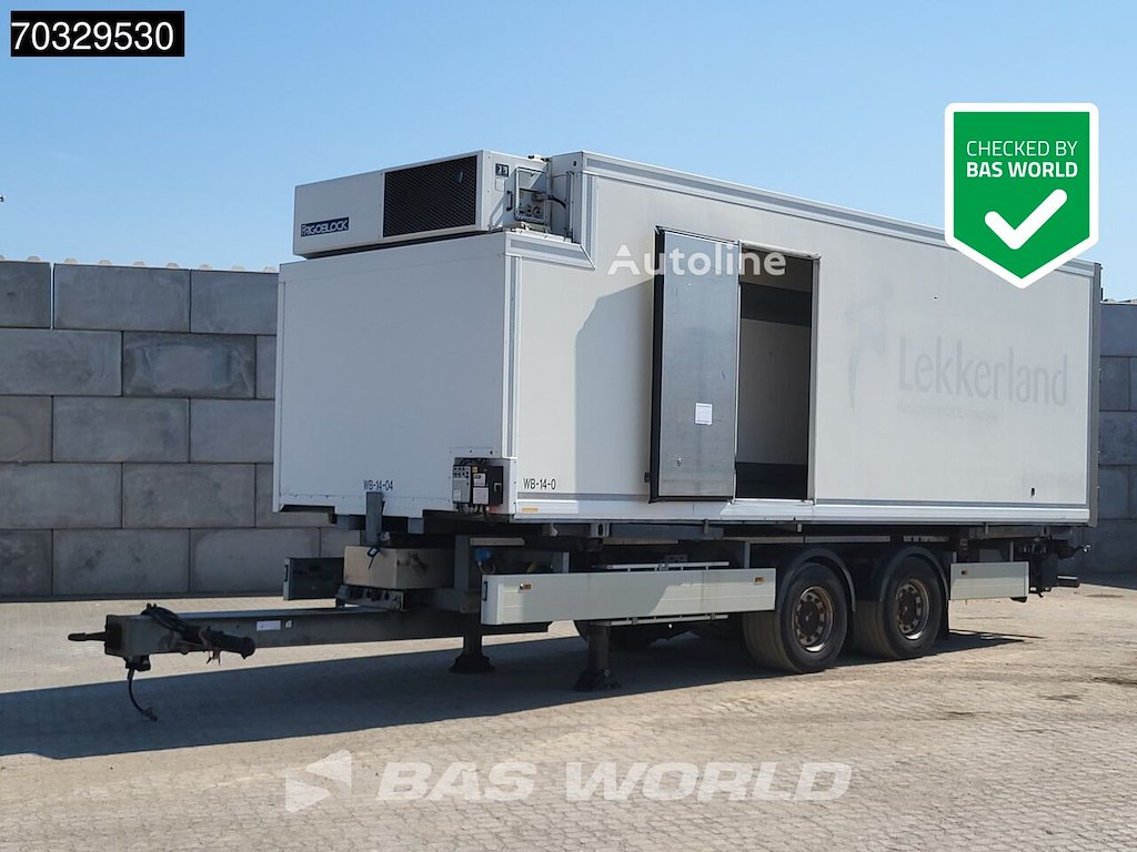 Wüllhorst ZA 18 2 axles Laadklep Tailgate LBW Frigo prikolica hladnjača