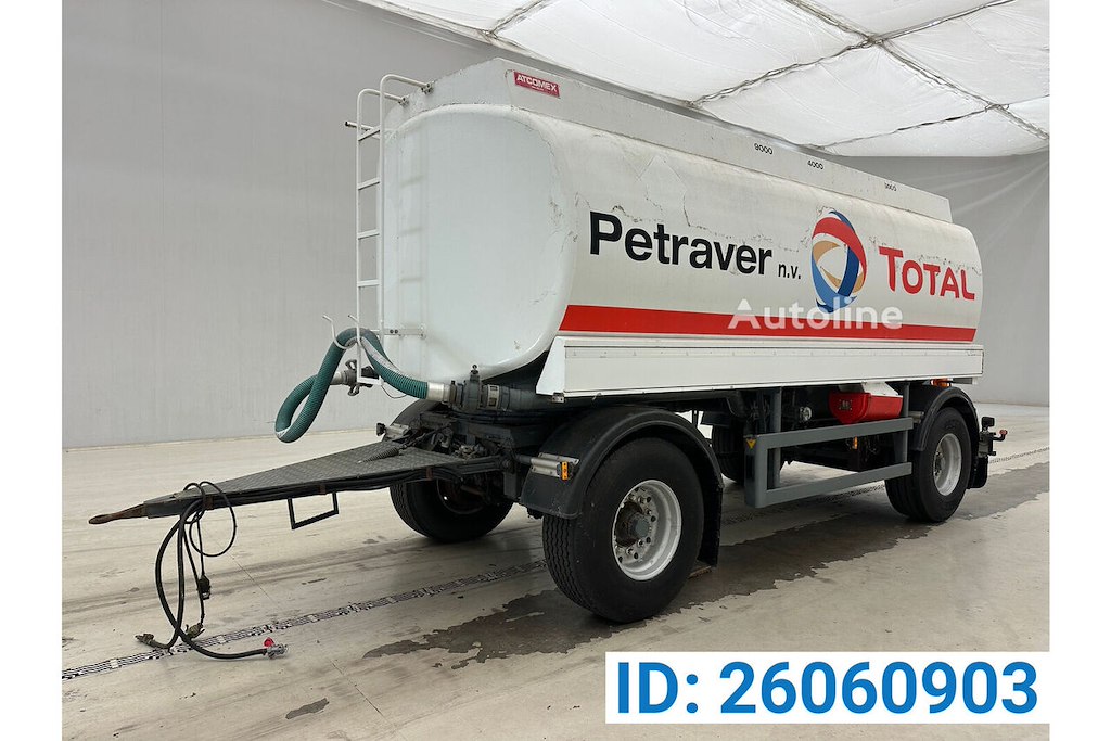 Atcomex Alu tank 19000 L prikolica cisterna za gorivo