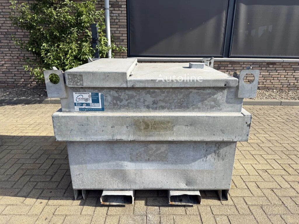 Kiwa IBC Steenbergen 750 liter IBC Dieseltank Milieutank rezervoar za skladistenje goriva