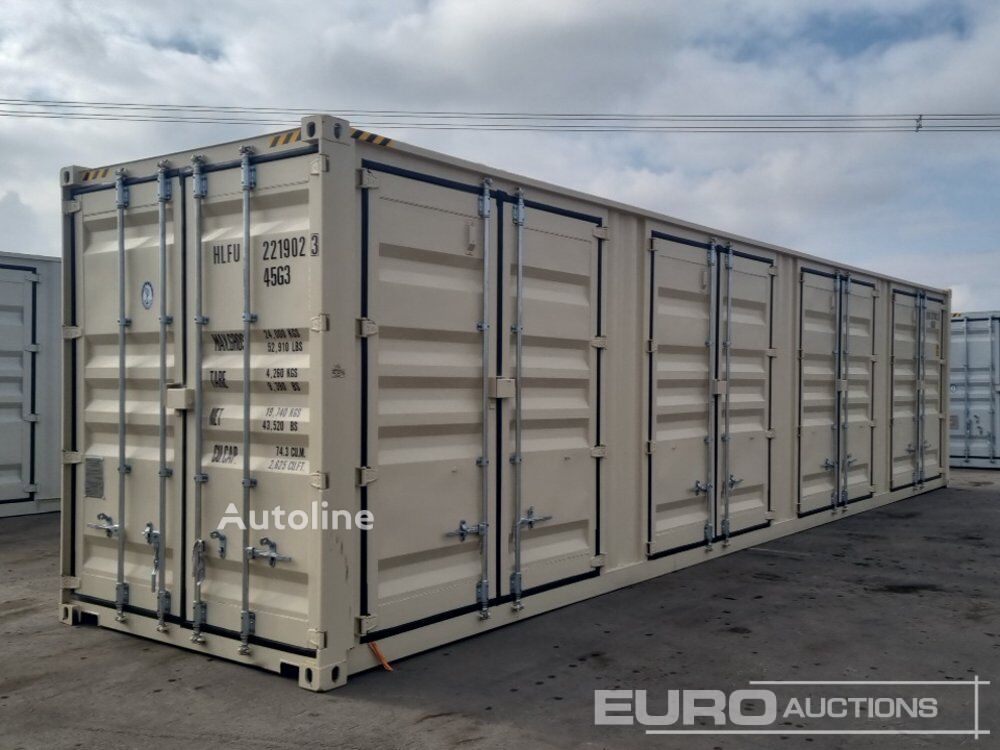Prodaje se 2025 40' x 8' Container, 4 Side Doors, End Door (Cannot Be Recon kontejner 40 stopa na aukciji