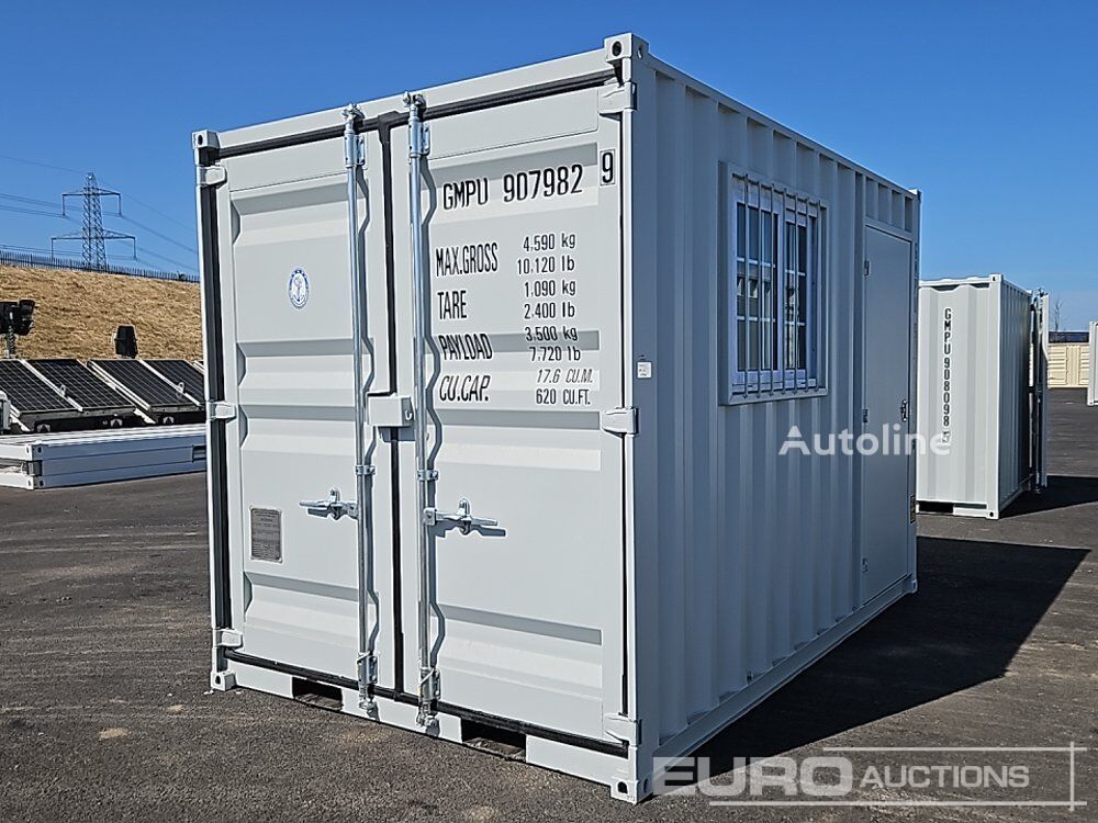 Prodaje se 12' x 7' Container, Side Door, End Door, Window (Cannot Be kontejner 10 stopa na aukciji