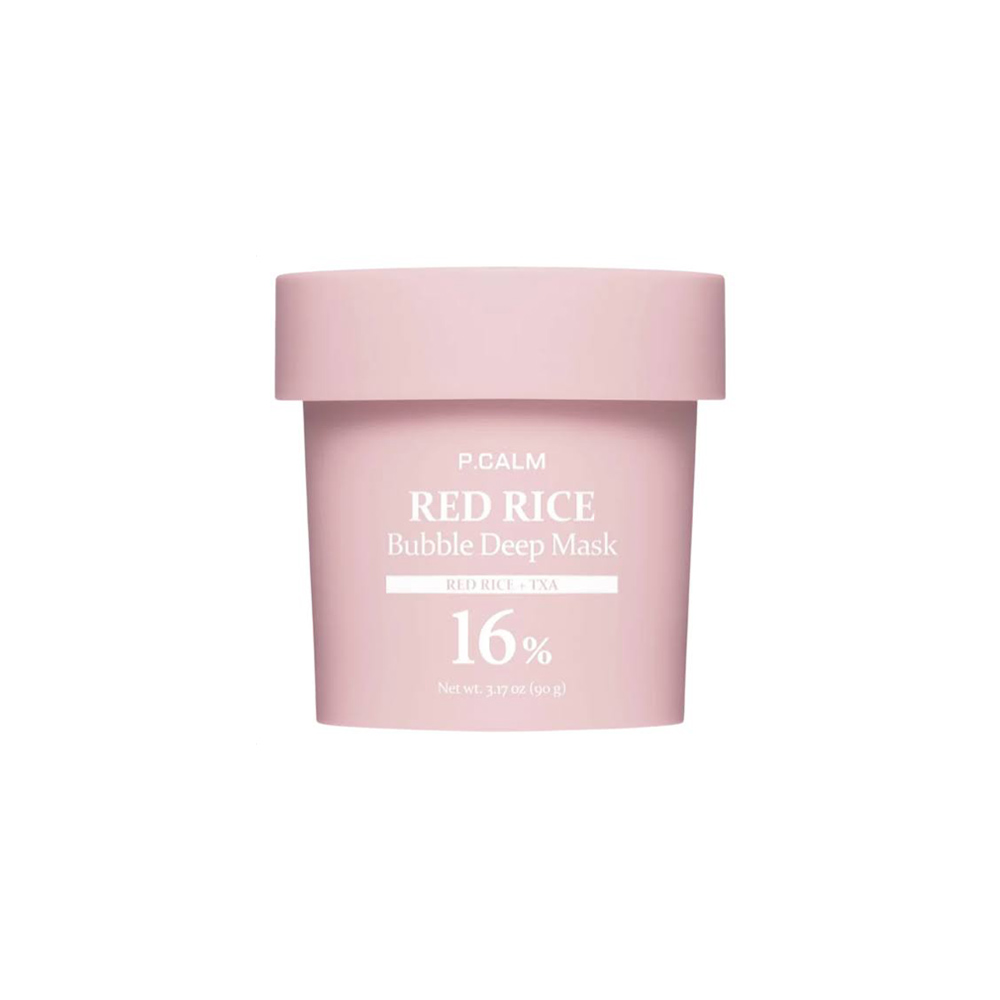 P.CALM Red Rice Bubble Deep Mask 90g