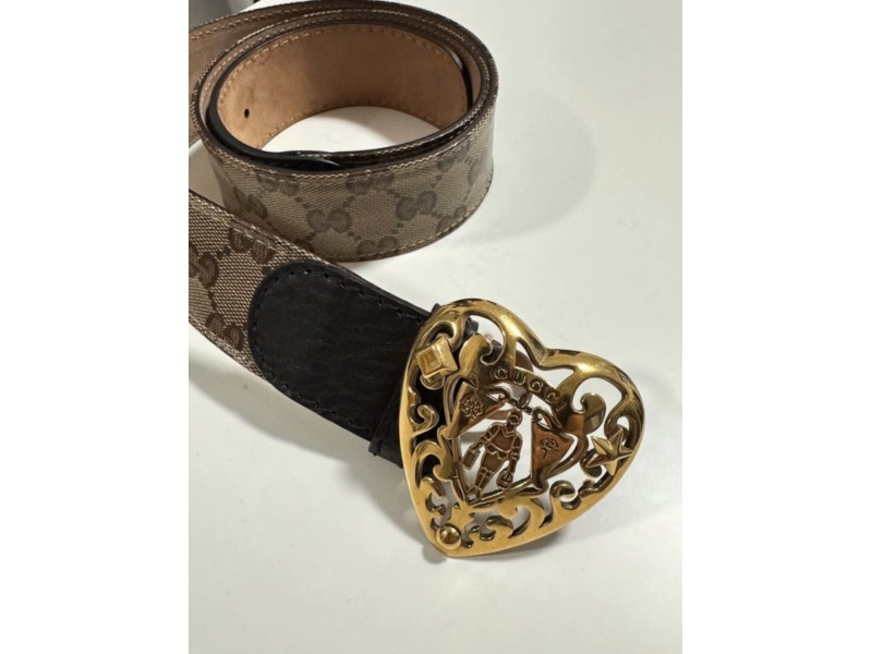 Gucci Heart Belt