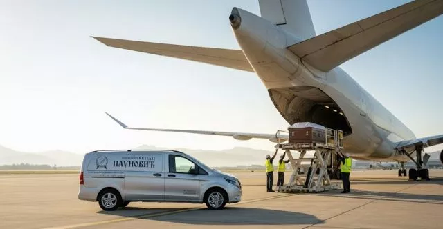 PREVOZ POKOJNIKA AVIONOM VENAC PAUNOVIĆ
