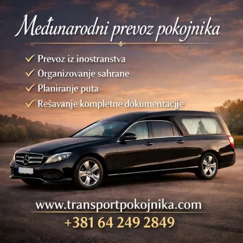 MEĐUNARODNI TRANSPORT POKOJNIKA 24/7