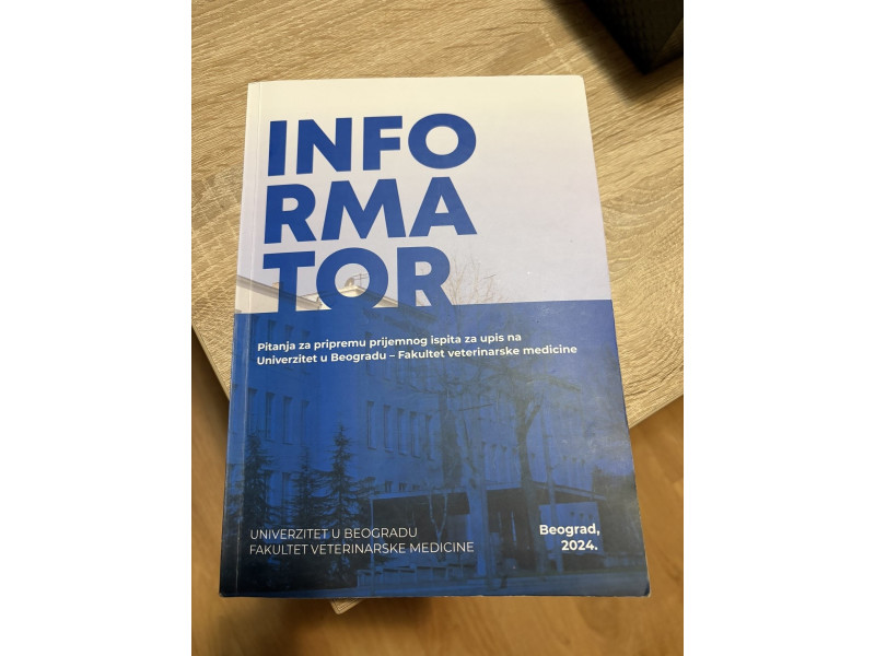 informator za fakultet veterinarske medicine