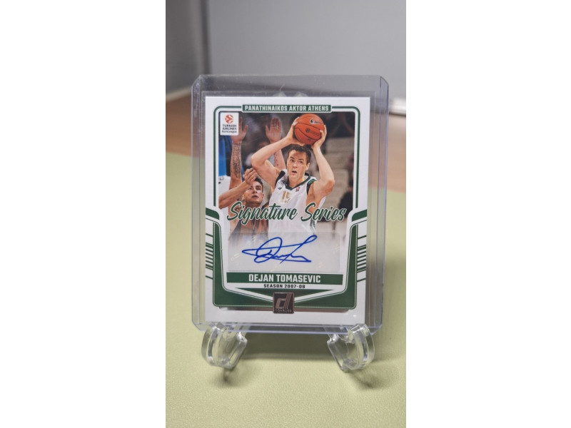 Donruss Dejan Tomasevic POTPIS Partizan Zvezda