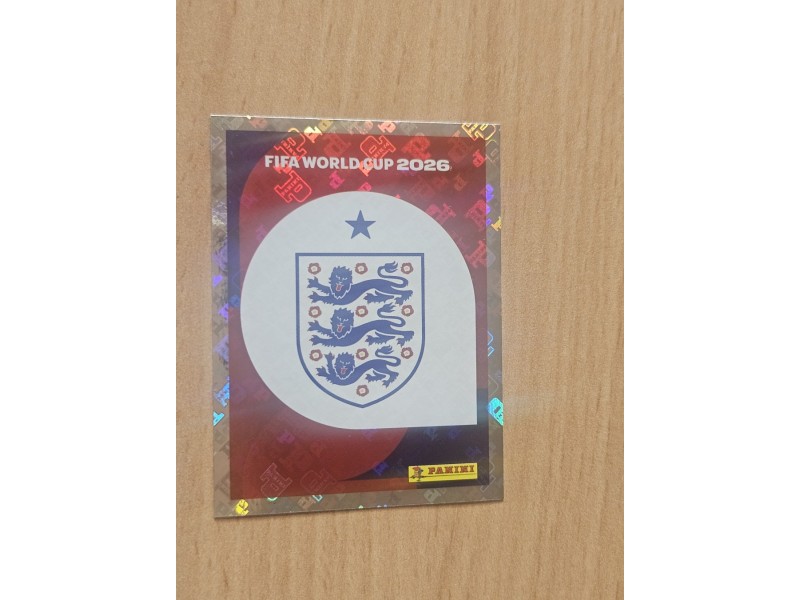 World Cup 2026 Panini sličica broj ENG 1
