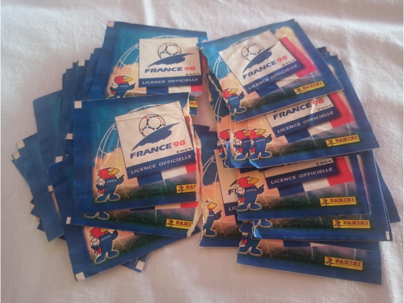 France 98 Panini 40 otvorenih kesica