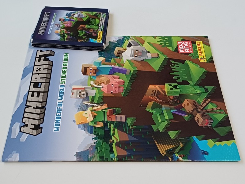 Minecraft - Wonderful World - Album i 10 punih kesica