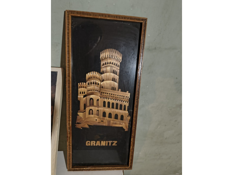 GRANITZ URAMLJENA STARA SLIKA ODLIČNA GERMANY