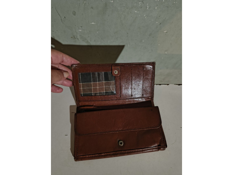 VINTAGE PRIRODNA KOŽA NOVČANIK GERMANY