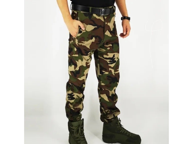 Softshell nepromocive pantalone Jungle sara