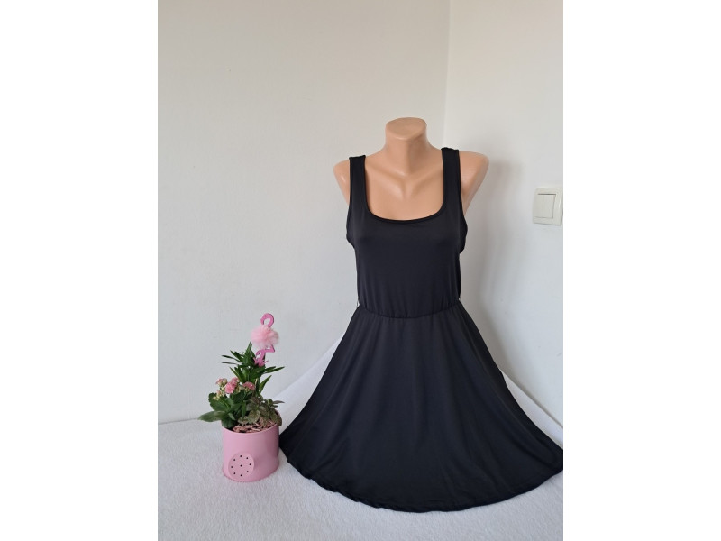 SHEIN crni kombinezon-haljina vel L 40 42