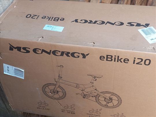Elektricni Bicikl MS Energy i20 vakum pakovanje