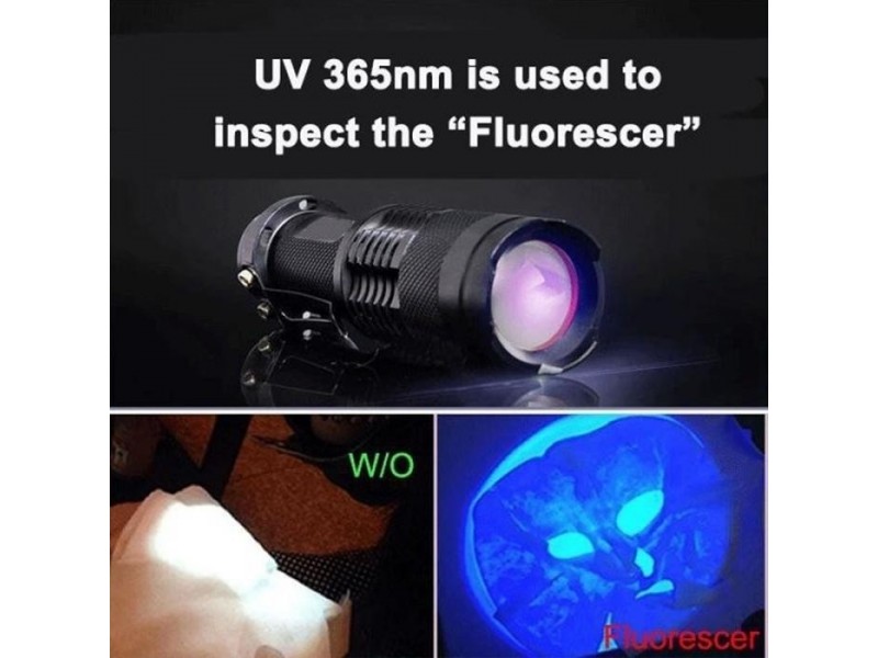 UV lampa 3w zoom