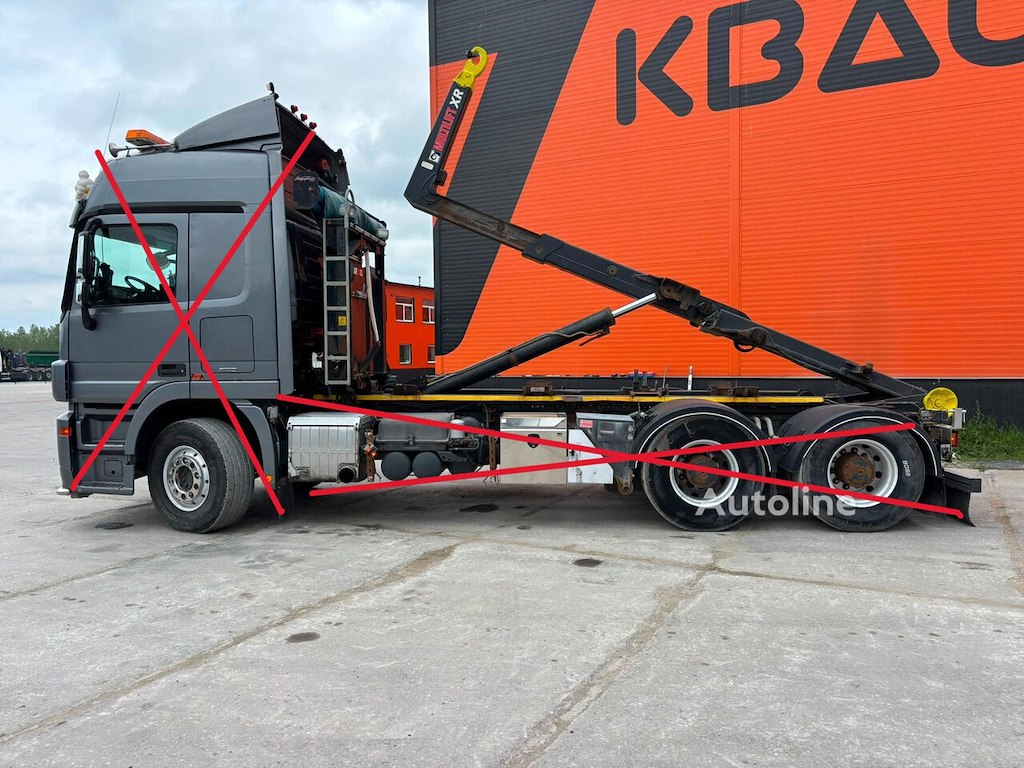 HIAB MULTILIFT XR20SL53 20 ton 5300 MM rol kiper sistem