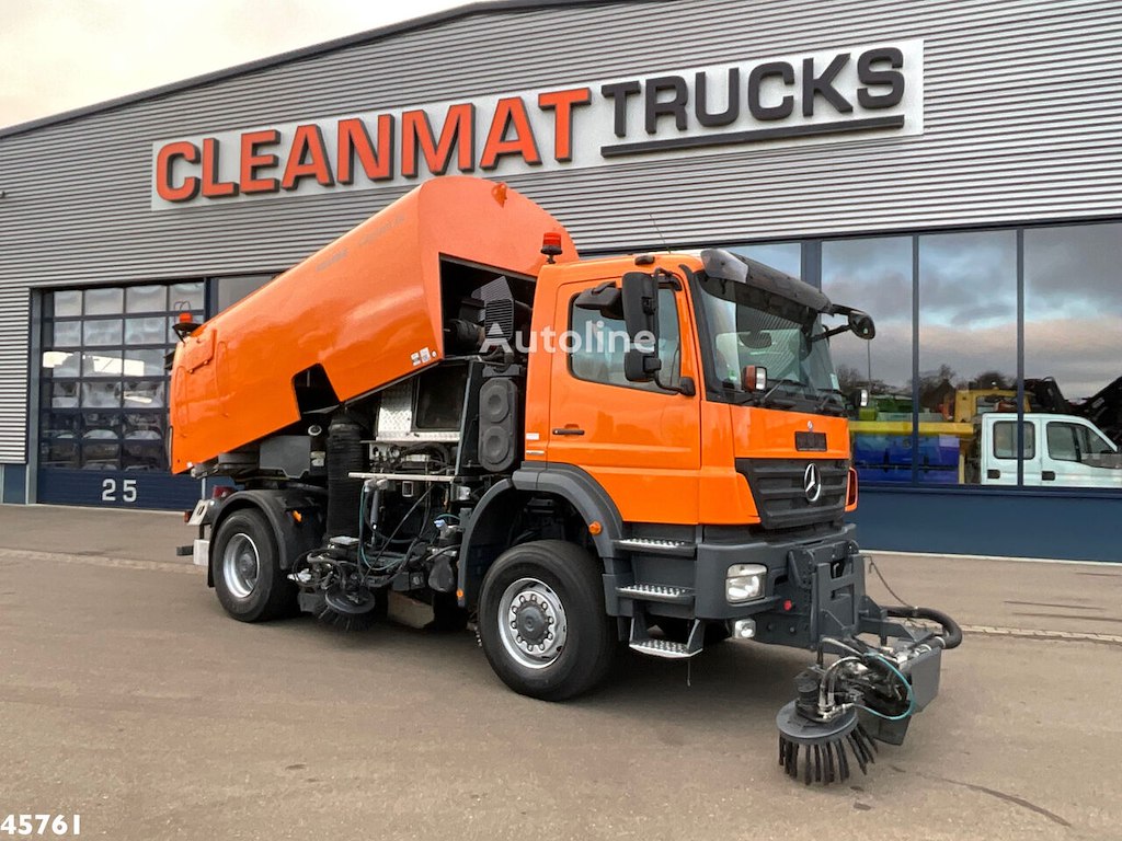 Mercedes-Benz Actros 1829 4x4 Bucher Cityfant 60 Links en rechts vegend vozilo za čišćenje ulica