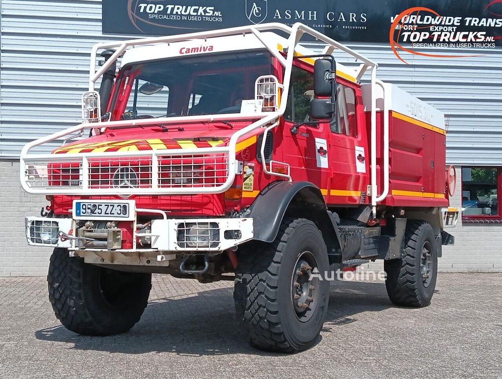 Unimog U 5000 4x4 - Mercedes-Benz (type 437.4) 4,000 ltr - Hydr vatrogasno vozilo