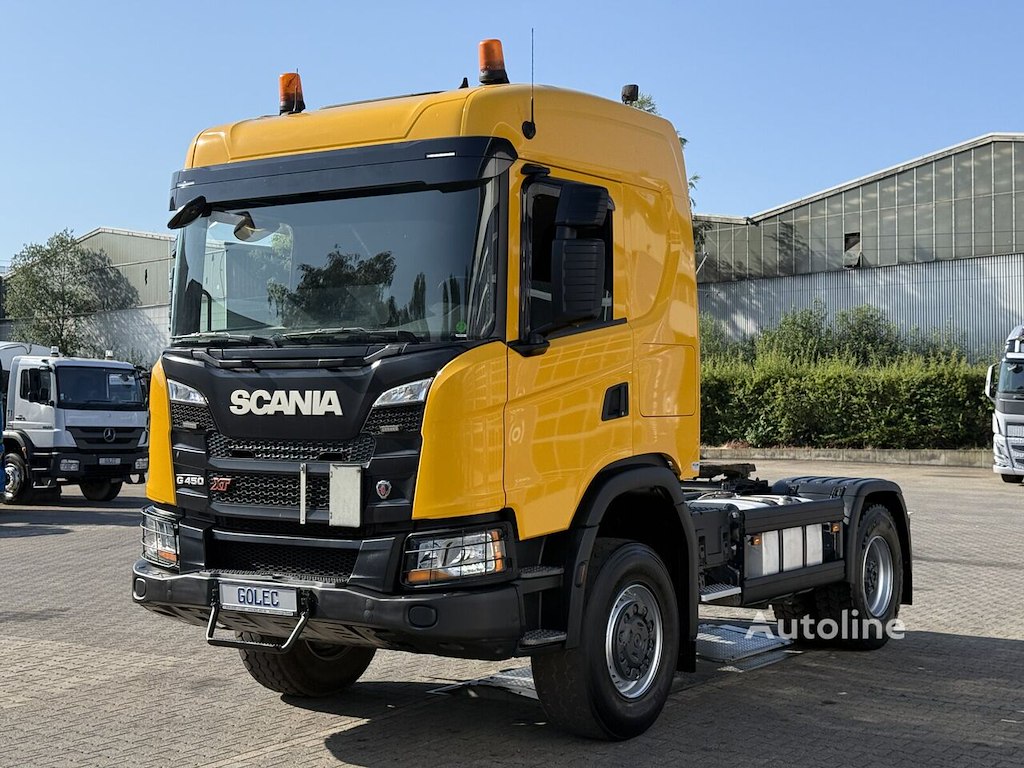 Scania G450 XT 4x4 EURO6 CIĄGNIK SIODŁOWY Z HYDRAULIKĄ WYWROTU tegljač