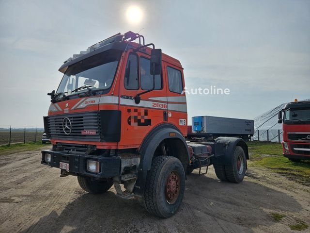 Mercedes-Benz 2038 *4x4*1994*Manual gearbox!*Blatt Blatt * tegljač