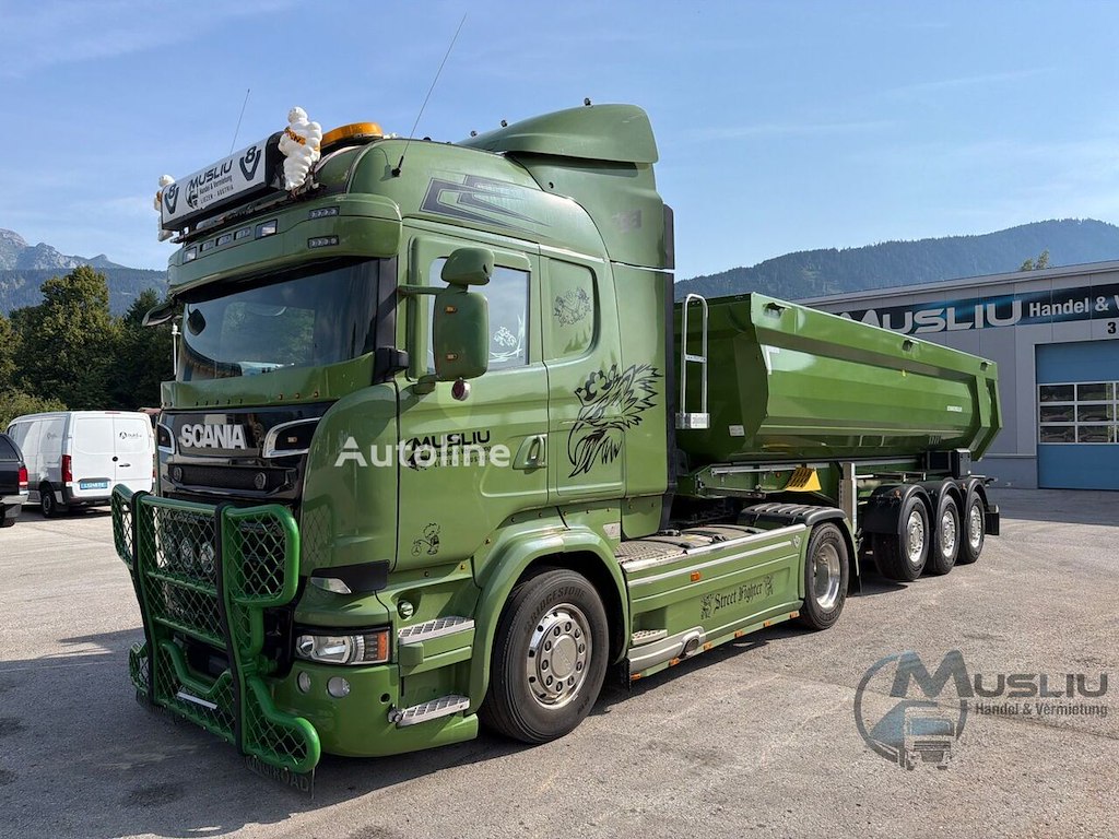 Scania R580 V8 4x2 LL Euro6 Kipphydraulik Retarder tegljač