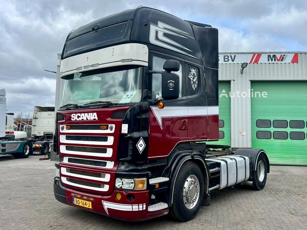 Scania R500 V8 NL Truck , ANALOG TACHO, RETARDER, HYDRAULIC, PTO, FULL tegljač