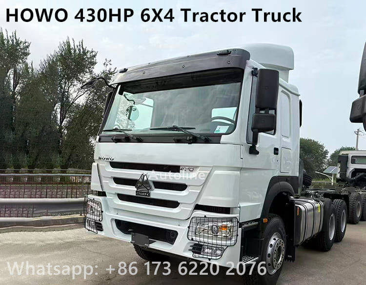 Novi Howo 430HP 6X4 Tractor Truck for Sale in Ghana tegljač