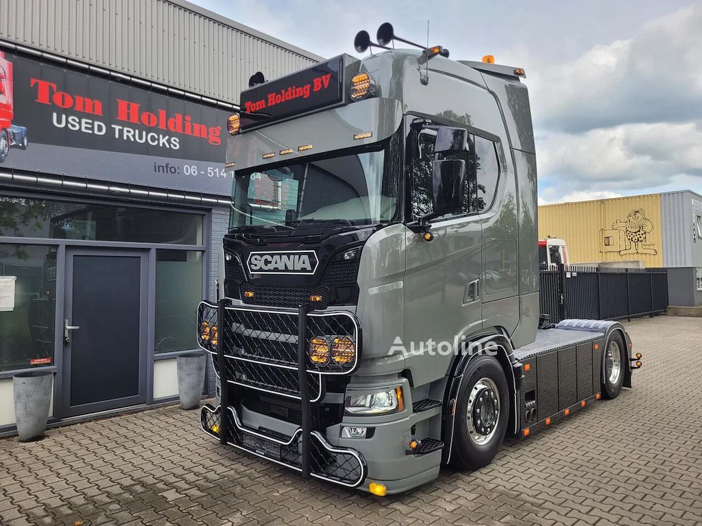Scania 590S V8 NGS A4X2NB pto Hydraulik + fluid pump tegljač