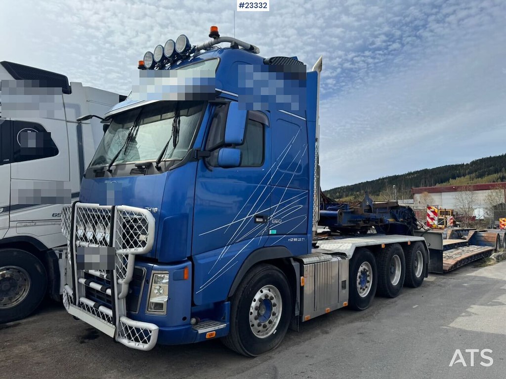 Volvo FH16 660 8x4 Tungtrekker - hydraulikk - Overhalt motor tegljač