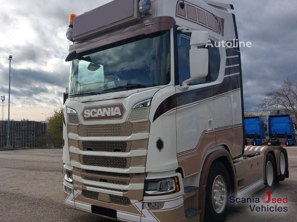 Scania S 560 A6x2NB Leder Voll-Luft etc tegljač