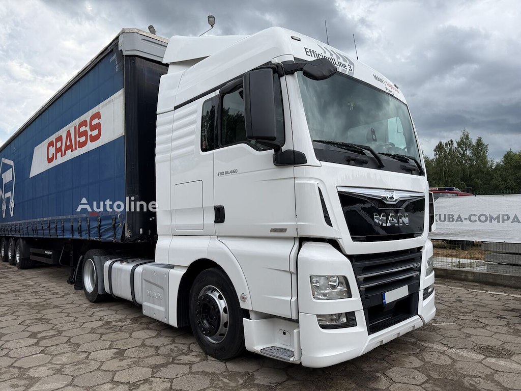 MAN TGX 18.460 RETARDER / MEGA / TYLKO 568 149 KM / LOW DECK / 2018 tegljač