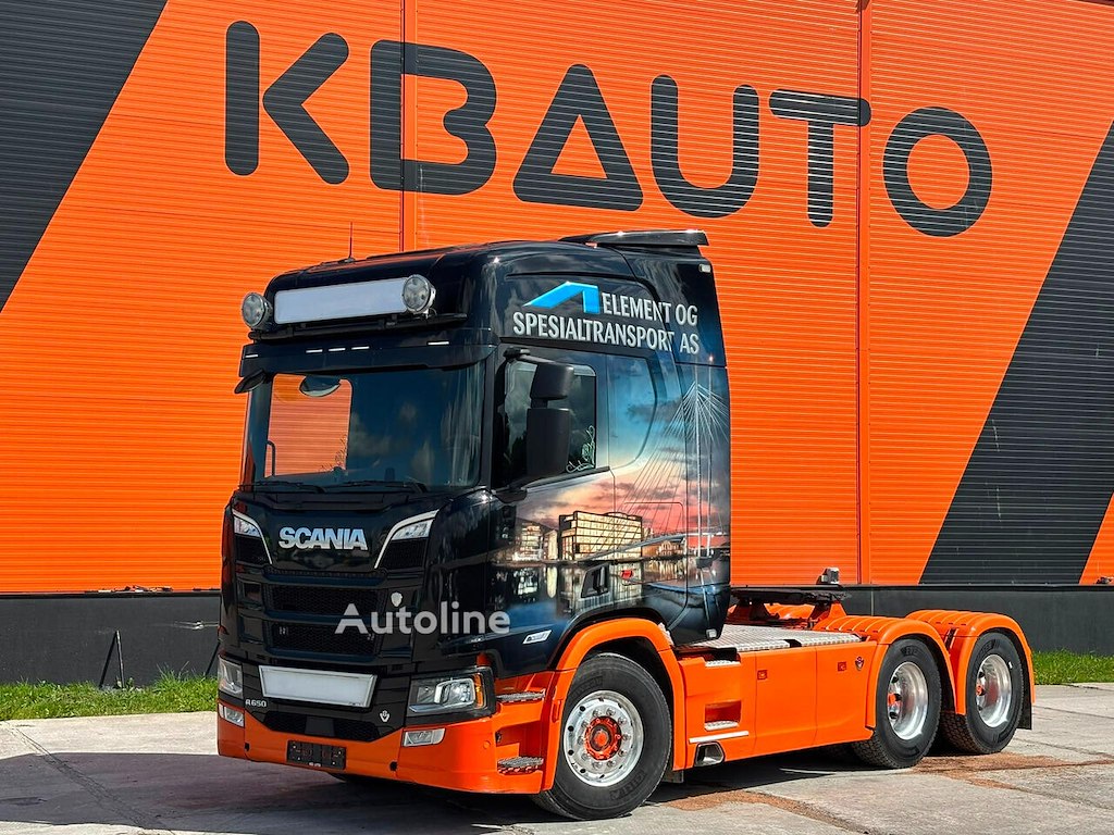 Scania R 650 6x4 GCW 78 ton / RETARDER tegljač