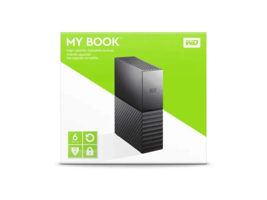 HDD E3.5" WD 6TB My Book WDBBGB0060HBK-EESN
