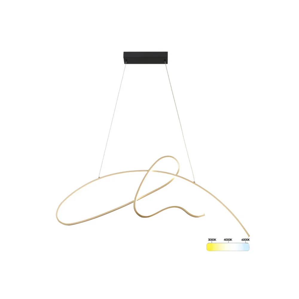 SOLEA 147 LUSTER 42W CCT CRNA/ZLATO