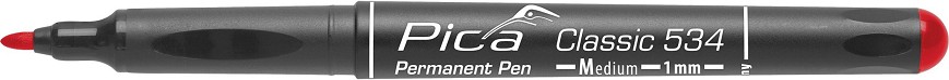 Pica tanki crveni marker 1mm Pica-Classic 534/40