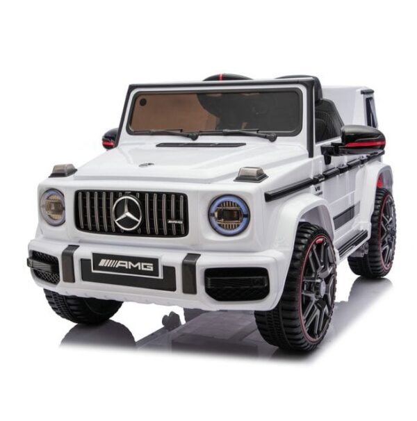 Mercedes-Benz G63 AMG džip na akumulator 12V – Beli