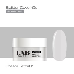 LAB QUEEN Cream Pettal 11 Hypoallergenic Builder cover gel 15g