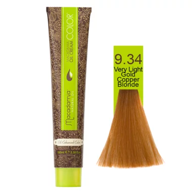 MACADAMIA
Zlatne bakarne nijanse - farba za kosu 100 ml