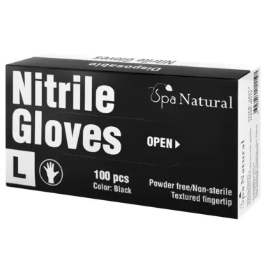 SPA NATURAL
Nitrilne rukavice - crne