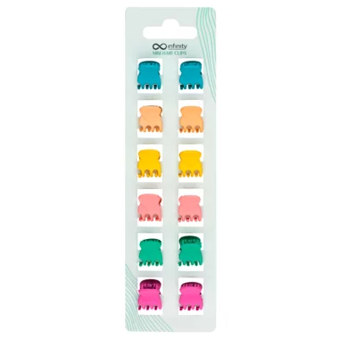 INFINITY
Mini šnale za kosu INFINITY INF197 Pastel 12/1