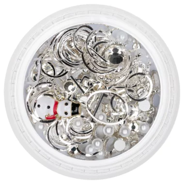 PERFECT NAILS
Metalni ukrasi za nokte New Year ZZ15-6