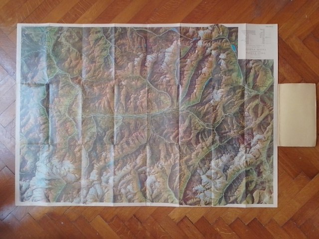 CARTA TURISTICA DELLA VALLE D`AOSTA