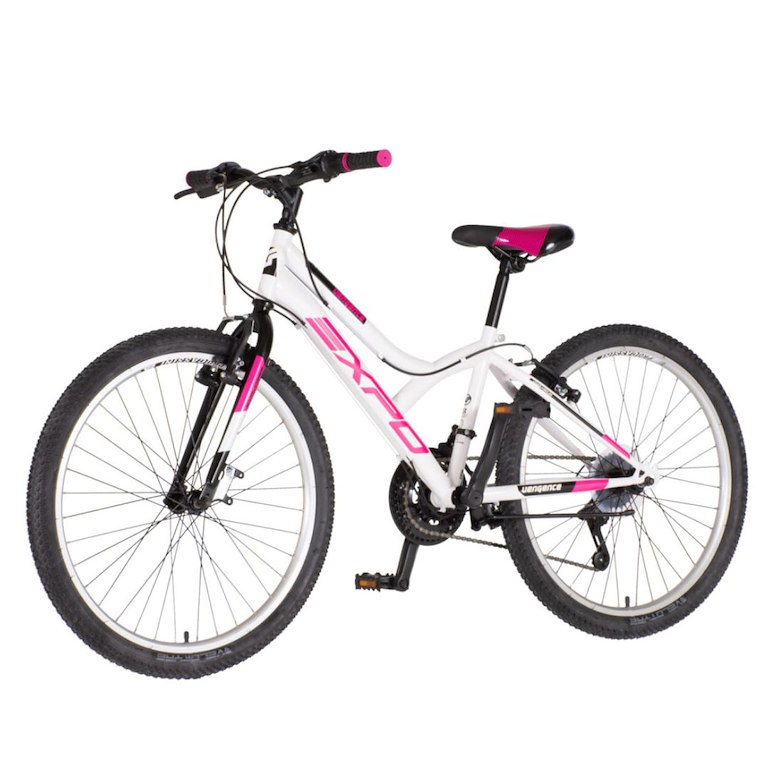 Bicikl Junior 24″ Explorer Spy Belo Roze perla