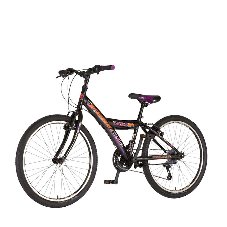 Bicikl Junior 24″ Venssini Parma Crno Narandžasti