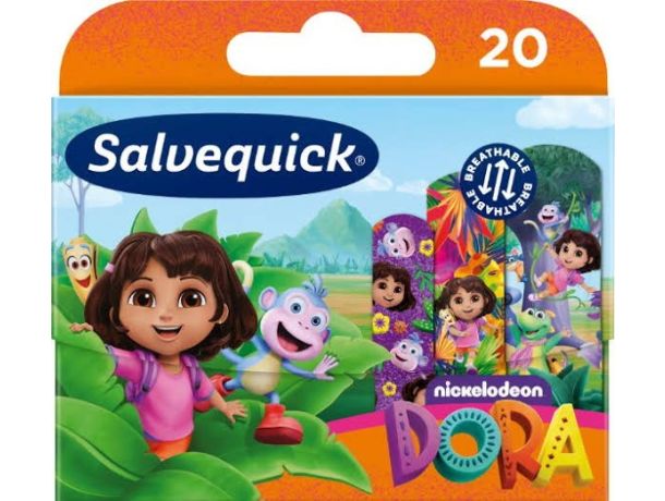 SALVEQUICK DORA DEČ FLASTER 20 KOM