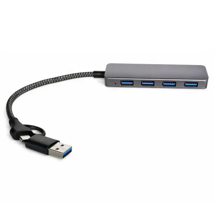 LINKOM USB-A+C na 4xUSB Hub