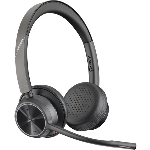 HP Poly Voyager 4320-M slušalice Microsoft Teams Certified Headset +BT700 dongle +Charging Stand | 77Z32AA